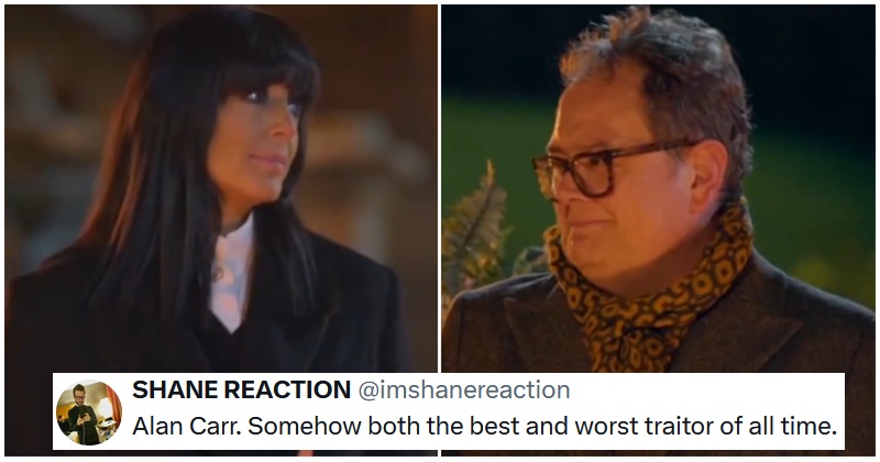 Alan Carr may have snatched the best moment of Celebrity Traitors, with this hilariously ...