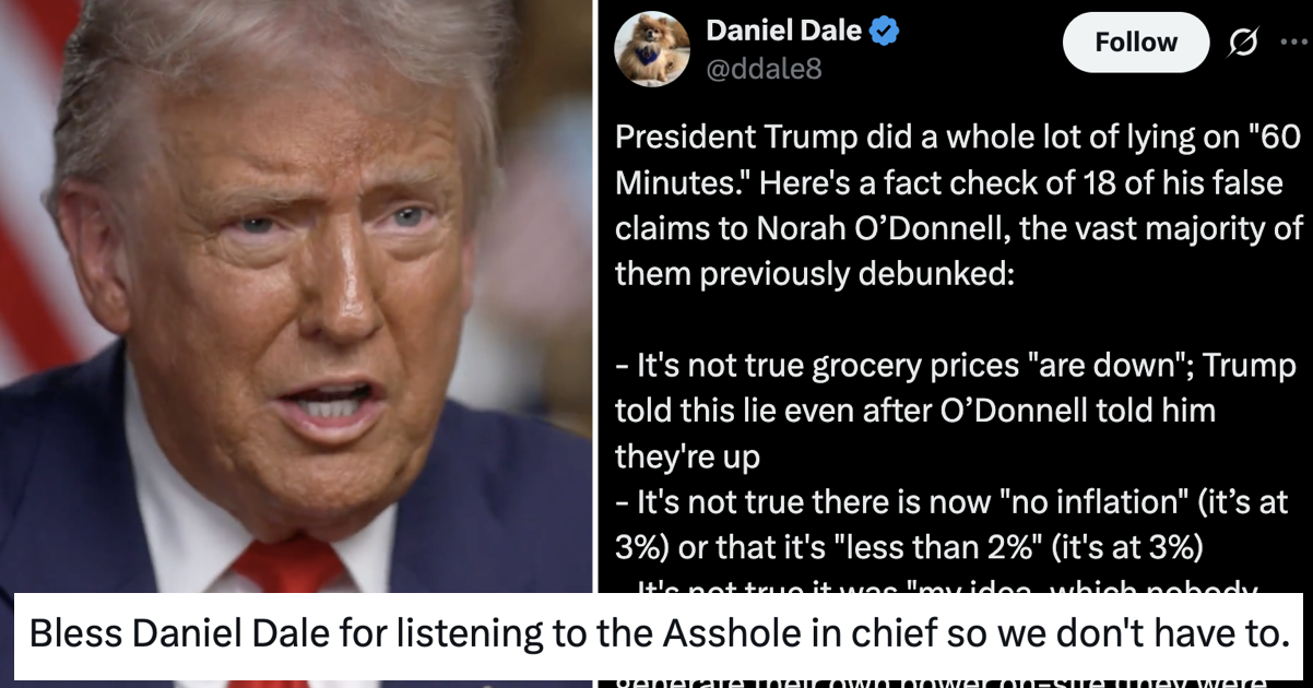 CNN's Daniel Dale did a whole lotta fact checking of Donald Trump's 60 ...