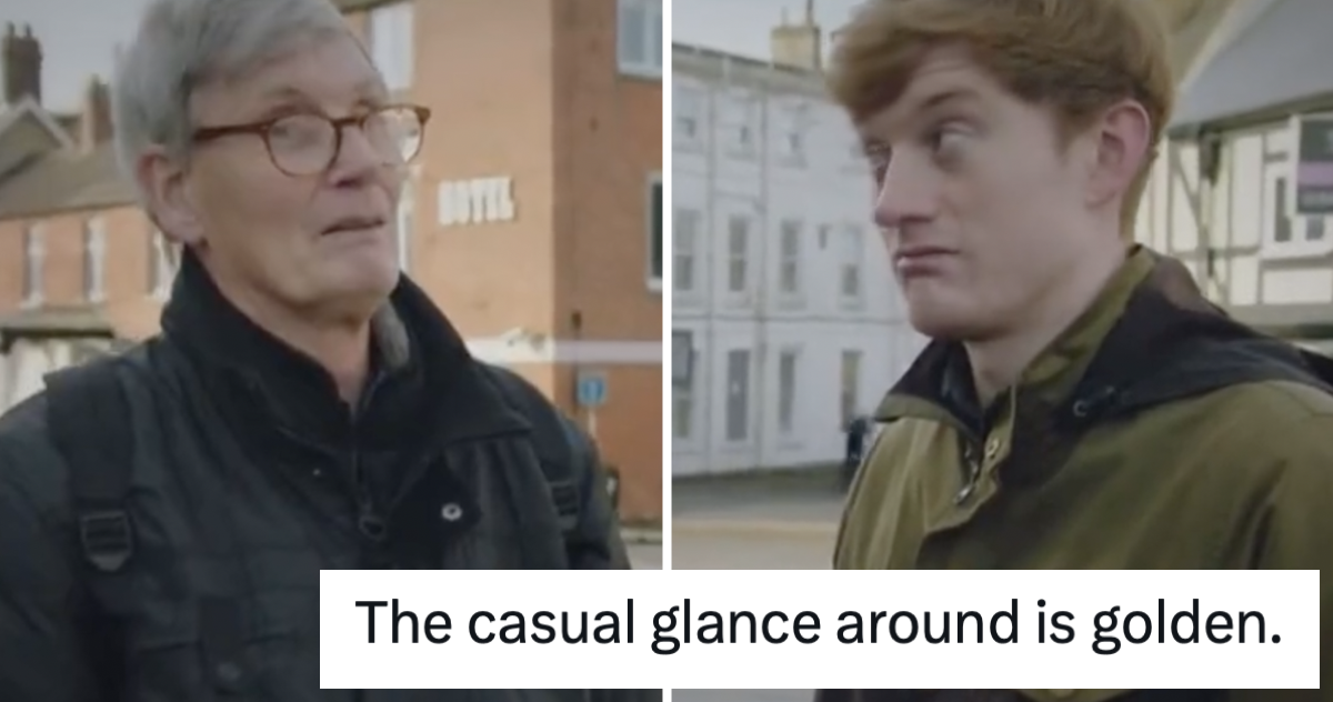 This clip of James Acaster back in his hometown of Kettering will never ...