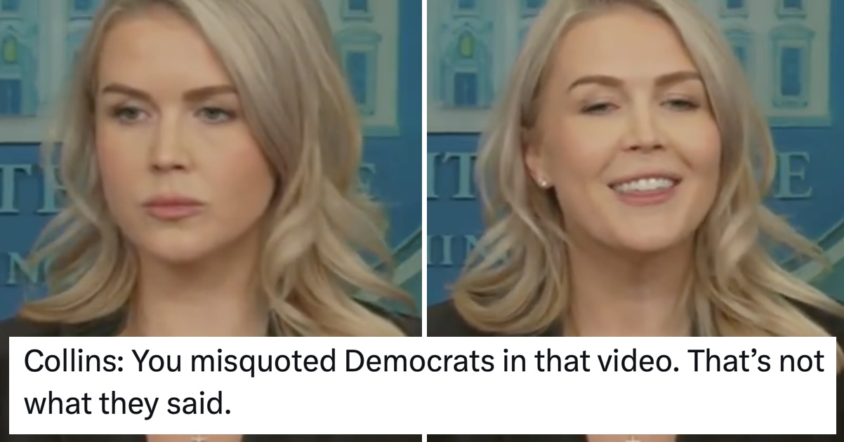 CNN's Kaitlin Collins fact-checked Karoline Leavitt to her face and the ...