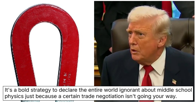 Trump's extraordinary claim that 'nobody knows what magnets are ...