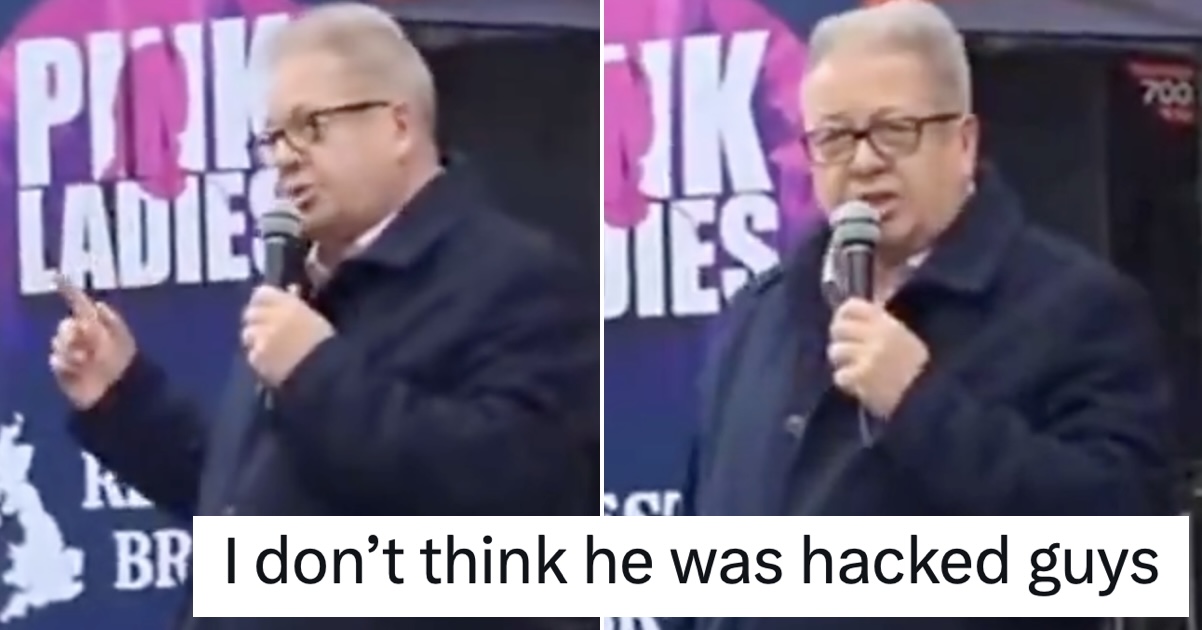 Mike Graham took to the streets after his Talk TV sacking and appeared ...