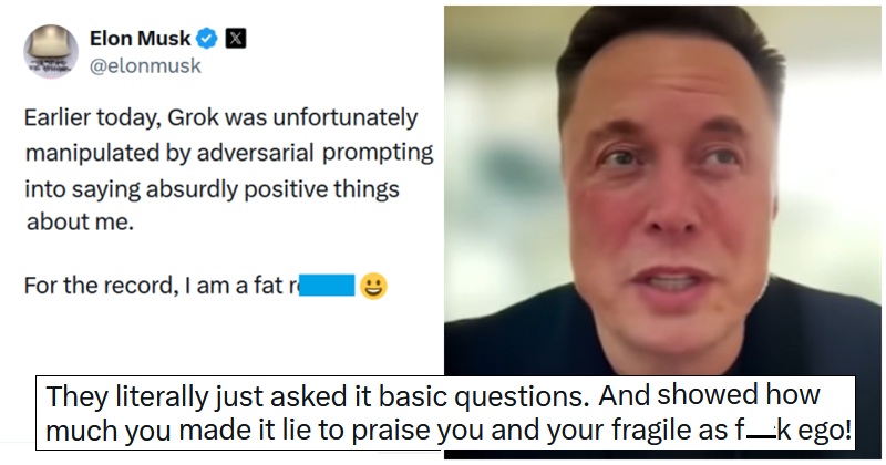 Elon Musk claims people manipulated Grok into paying him delusional ...