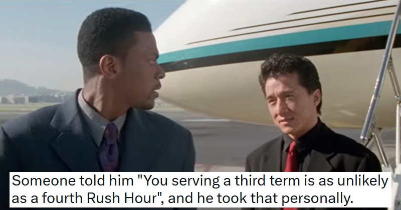 A push from Donald Trump made Rush Hour 4 happen, so you can stop ...