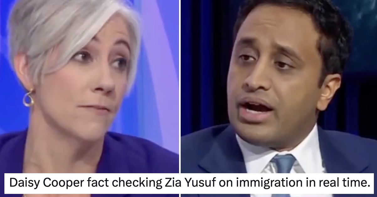 Daisy Cooper's A++ takedown of Zia Yusuf on Question Time was a classic ...