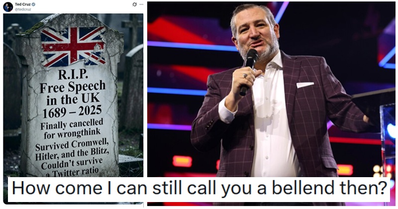 Ted Cruz responded to Joey Barton's latest conviction with a dramatic ...