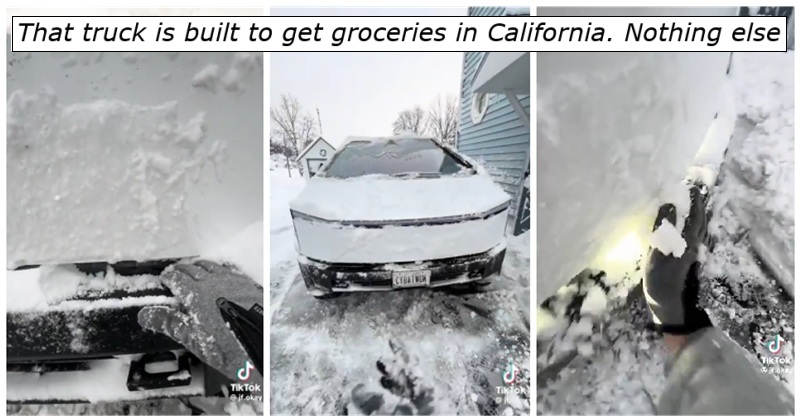 This embarrassing design flaw must have Tesla Cybertruck owners ...