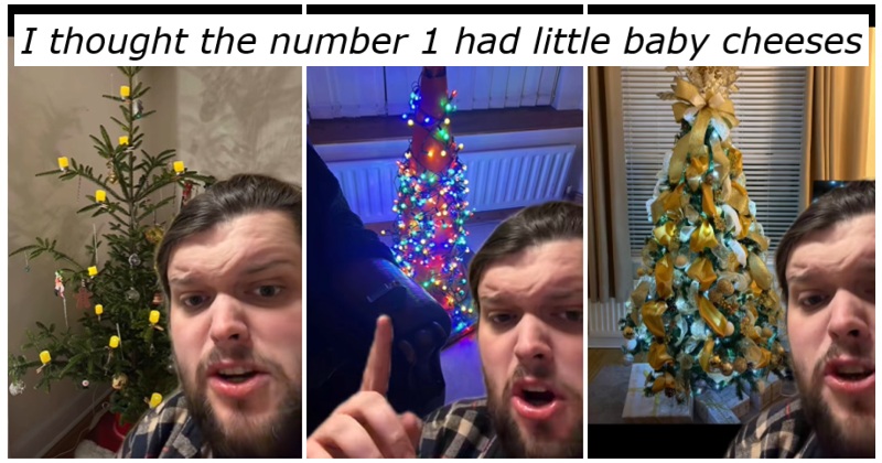 Garron Noone has been rating people's Christmas trees, and it's every bit as hilariously brutal ...