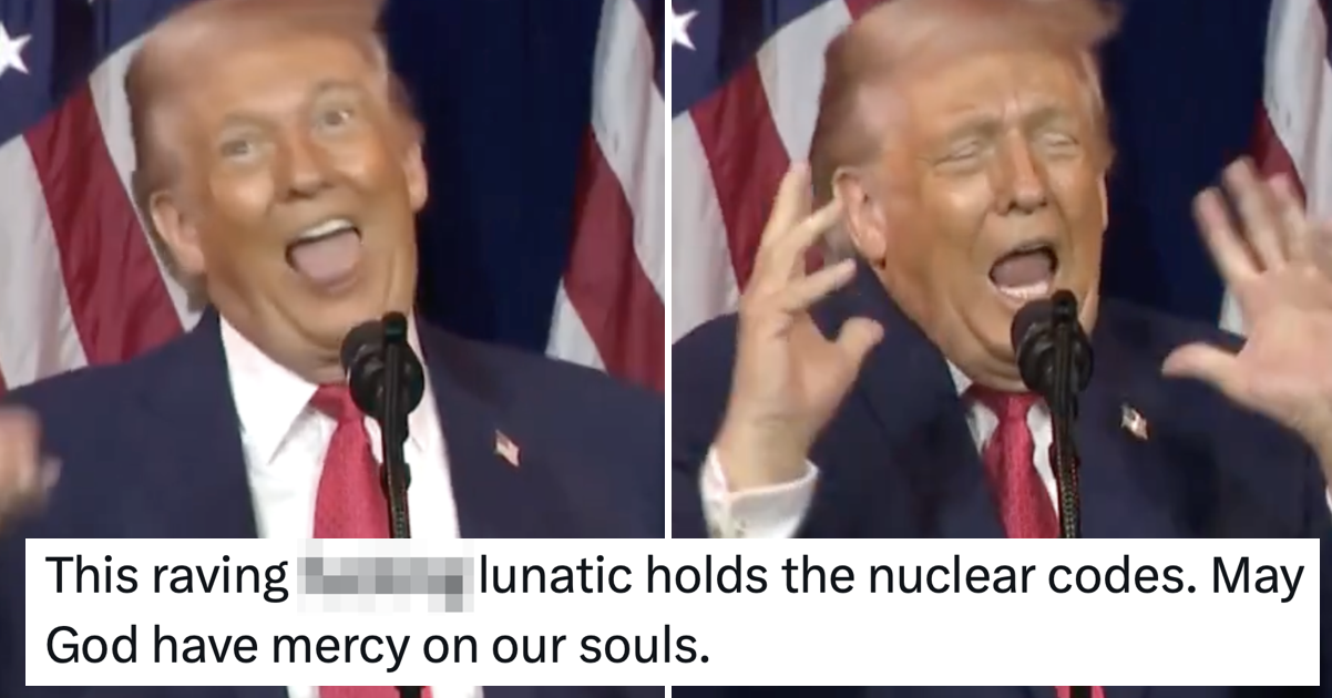 If ever 9 seconds of Donald Trump captured the state of America right ...