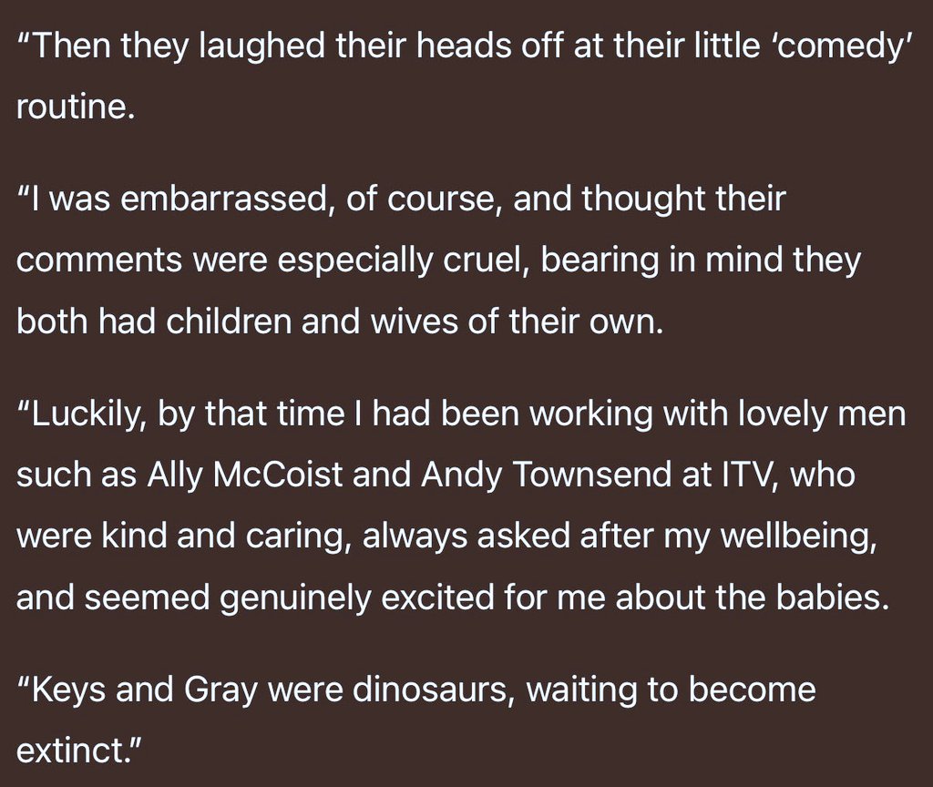 Richard Keys' grimly on-brand tribute to Gabby Logan's dad got all the ...