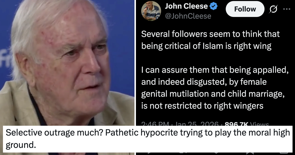 John Cleese was accused of not criticising the Catholic Church and ...