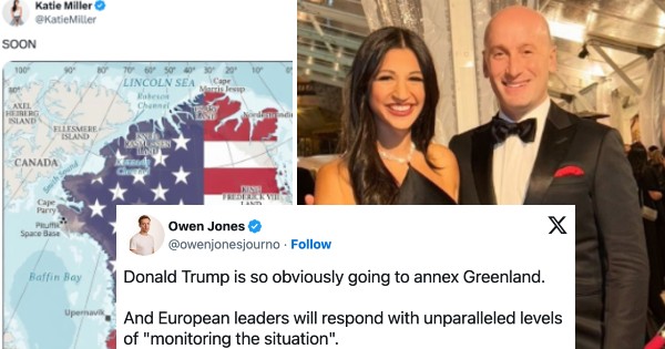 Stephen Miller's wife Katie posted an ominous picture warning the US ...