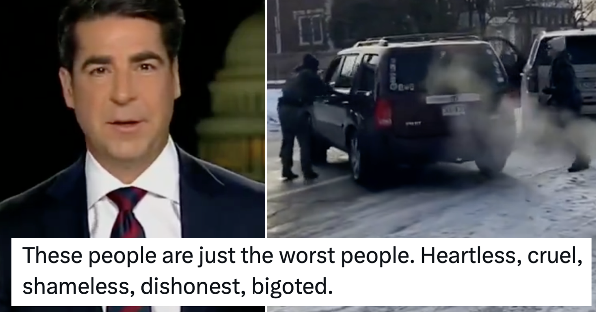 The despicable way Fox News' Jesse Watters talks about the ICE shooting ...