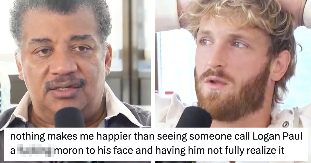 Logan Paul questioned whether we really went to the moon and this A++ ...