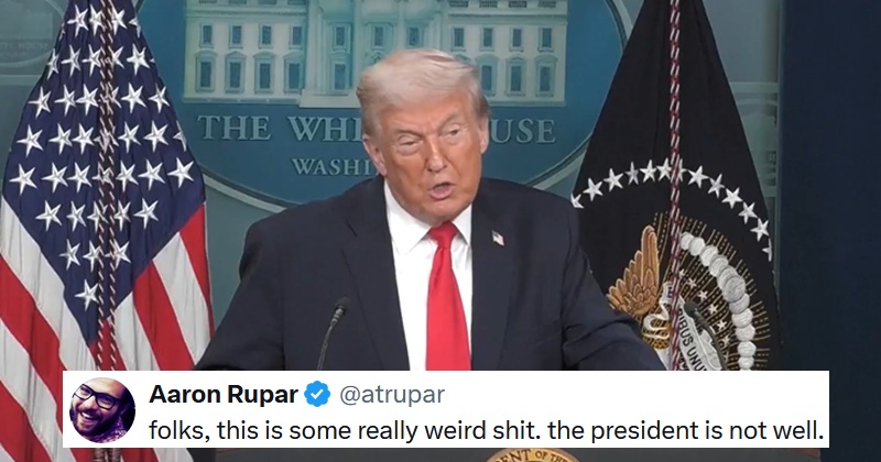 Trump's rambling 90-minute ear assault about how great he is perfectly ...