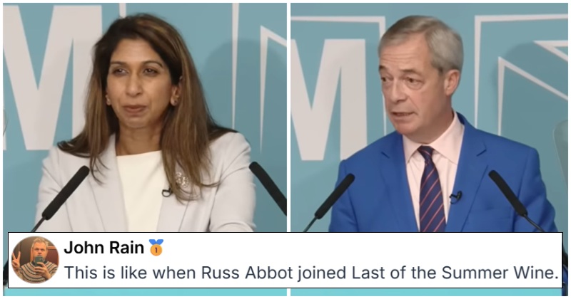 Suella Braverman has defected to Reform UK, and the Alan Partridge ...