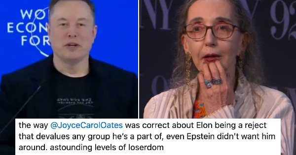 Writer Joyce Carol Oates is coming for Elon Musk again with her ...
