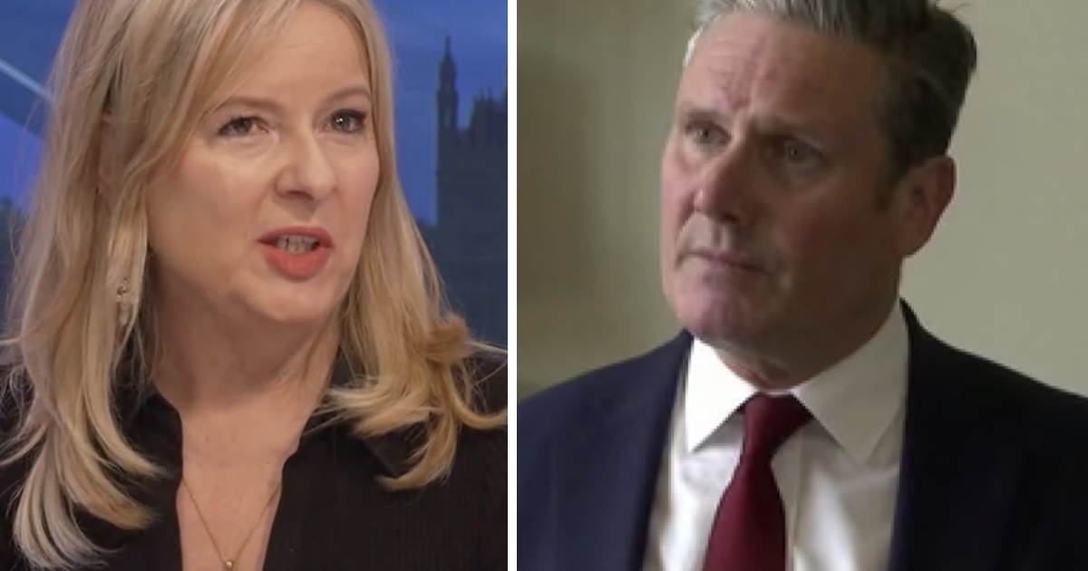 Allison Pearson said Keir Starmer had left the UK 'billy no mates' if ...