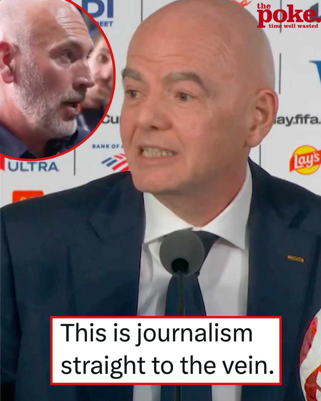 This BBC man wouldn't let it lie after Gianni Infantino told everyone ...