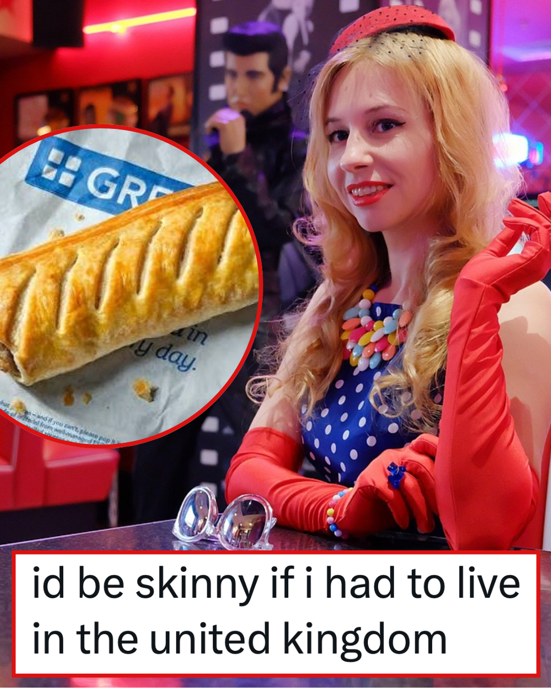An American said she'd be skinny if she lived in the UK and these Brits ...
