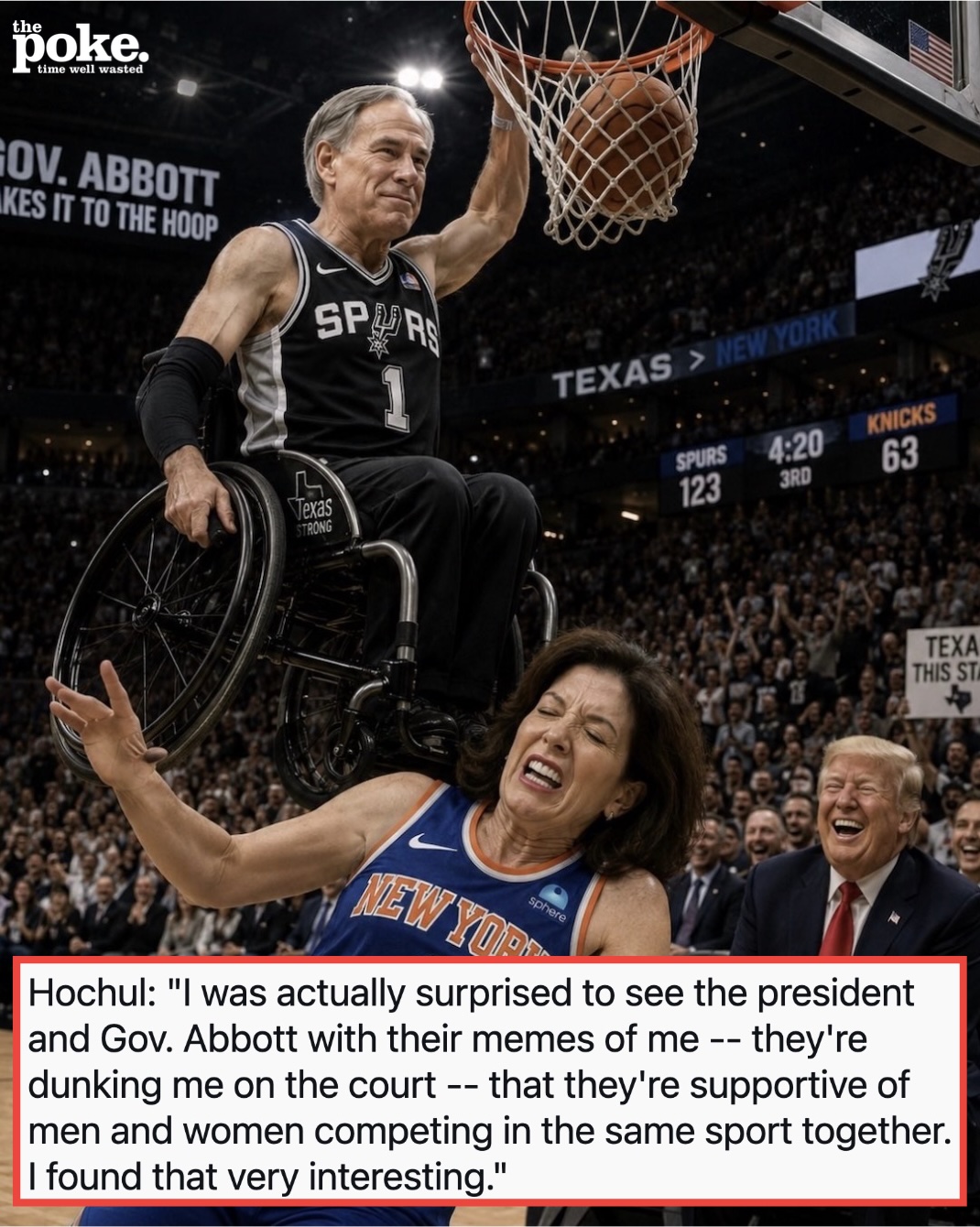 Maga tried to dunk on New York's governor with a meme but her one-line ...